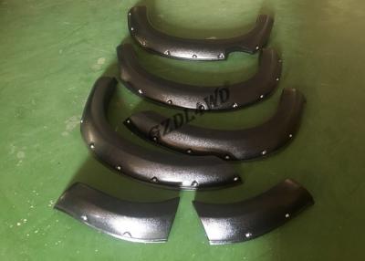 China Textured / Smooth Black Wheel Arch Fender Flares For Isuzu Dmax 4 Door 2016 - 2018 for sale