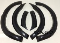 China Smooth Black ABS plastic 4x4 Wheel Arch Flares For Everest 2015 - 2016 for sale