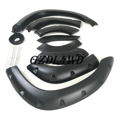 China Textured Black Wheel Arch Flares For Toyota Land Cruiser 80 Series / 4x4 Auto Accessories for sale