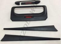 China Matte Black Body Trims For  Ranger T6 T7 PX 2012 + Onwards Body Kits Cover for sale