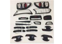 China Matte Black Body Trims For  Ranger T6 T7 PX 2012 + Onwards Body Kits Cover for sale