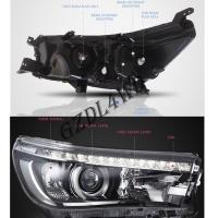 China 12V 4x4 Driving Lights For Toyota Hilux Revo 2016 OEM Standard Size for sale