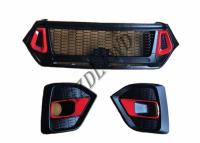 China Purple Horn 4x4 Toyota Hilux Revo Rocco Front Grille Replacement 2018 for sale