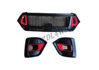 China Hilux 2018 Grille TRD Style Front Grill Guard With Fog Lights Cover For Toyota Rocco for sale