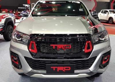 China Hilux 2018 Grille TRD Style Front Grill Guard With Fog Lights Cover For Toyota Rocco for sale