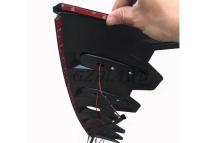 China Universal Matte Balck 4 Light Front Drl Roof Spoiler For  Ranger for sale