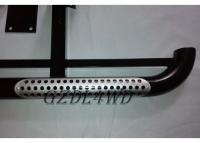 China Steel Material 4x4 Body Kits / Anti Collision Strips Car Door Steps For Toyota Land Cruiser LC80 for sale