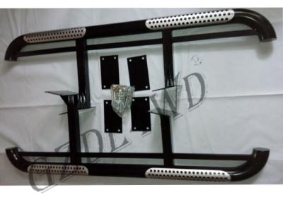 China Steel Material 4x4 Body Kits / Anti Collision Strips Car Door Steps For Toyota Land Cruiser LC80 for sale