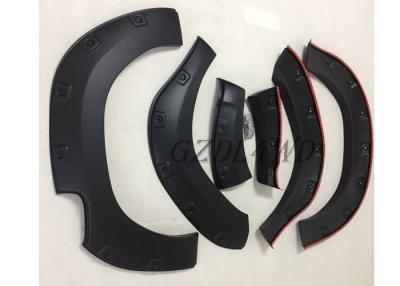 China Front And Rear TRD Matt Black 4x4 Wheel Arch Flares For Toyota Hilux Revo Rocco for sale