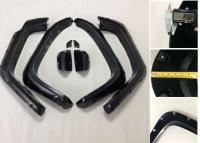 China Toyota FJ Cruiser Black 4x4 Wheel Arch Flares With Decorative Screws And 3m Tape for sale