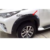 China 4x4 Toyota Fortuner 2016 Matte Black Wheel Arch Flares Pocket Style OEM for sale
