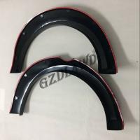 China ABS Matte Black Pocket Style Wheel Fender Flares For Mitsubishi Triton L200 2015 2016 for sale