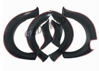 China Semi - Matt 3M Tape Style 4x4 Wheel Arch Flares / Ford Ranger T7 2015 2017 Wheel Fender Trims for sale