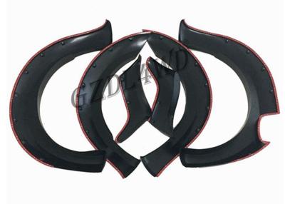 China Semi - Matt 3M Tape Style 4x4 Wheel Arch Flares / Ford Ranger T7 2015 2017 Wheel Fender Trims for sale