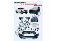 China Plastic Front Bumper Raptor Conversion To 2018 Wide Body Kit For Ford Ranger T7 for sale
