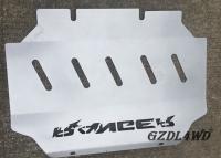 China Engine Protection White Steel Skid Plate For Ford Ranger T6 2012-2015 / Pick Up Accessories for sale