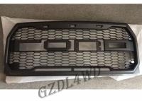 China ABS Ford F150 Raptor Style 15-17 Car Front Grille With LED Lights for sale