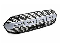 China Ford Ecosport Auto Grill Mesh With Red / White Matte Logo Color for sale