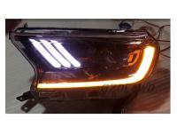 China Waterproof LED Headlights For Ford Ranger Wildtrak Mustang Style Front Lights for sale