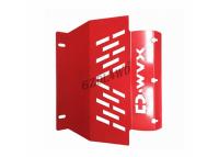 China Isuzu Dmax Skid Bash Plate Protector 4x4 Off Road Accessories Red Painted Surface Finish for sale