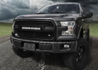China Textured Black Wheel Arch Flares With Decorative Screws For F150 for sale