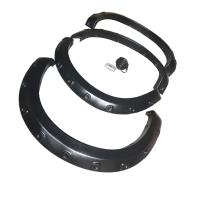 China Textured Black Wheel Arch Flares With Decorative Screws For F150 for sale