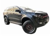 China OEM 2016 2019 Ford Everest Slim Wheel Arch Flare Smooth Black for sale
