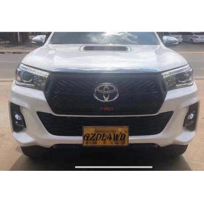 China Netrual Packing TRD Front Grille For Toyota Hilux Revo Rocco 2018 2019 Rocco Grill for sale
