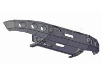 China Toyota Tundra Steel Ext Cab Grille Guard Pickup Frontier Xtreme Front Bumper for sale