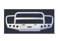 China Toyota Tundra Steel Ext Cab Grille Guard Pickup Frontier Xtreme Front Bumper for sale