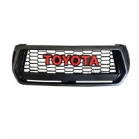 China Automotive Front Grill Mesh TRD For TOYOTA HILUX REVO 2019 Rocco Modified Grill for sale