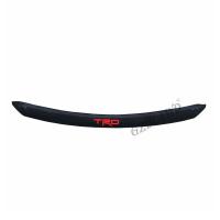 China Toyota Hilux Revo 2015-2016 ABS Hood Bulge Guard Visor Front Hood Bug With Small Trd Logo for sale