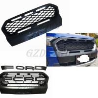 China Custom Logo ABS Mk3 Front Grill Mesh For Ford Ranger Wildtrack 2018 2019 for sale