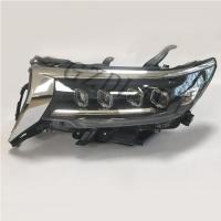 China RGB Angel Eye LED Headlights For Toyota Land Cruiser Prado GXL PW Fj150 2018 2019 for sale