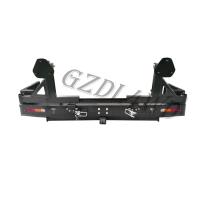 China Black Heavy Duty Rear Bumper Protector For Toyota Land Cruiser Fj150 for sale