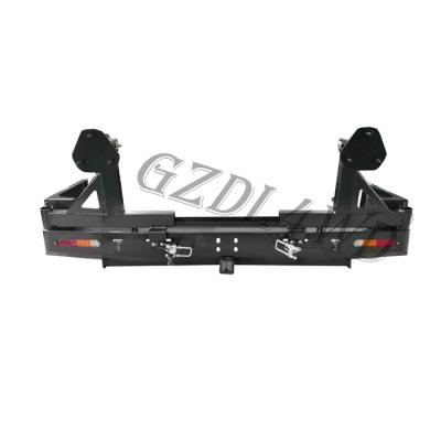 China Black Heavy Duty Rear Bumper Protector For Toyota Land Cruiser Fj150 for sale