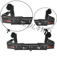 China Black Heavy Duty Rear Bumper Protector For Toyota Land Cruiser Fj150 for sale
