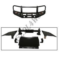 China Steel Material Front Bumper Guard For Toyota Prado Fj150 2018 2019 for sale