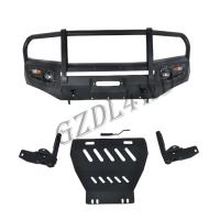China Nissan Navara Np300 2015 2016 Front Bumper Guard With Skid Plate Custom Logo for sale