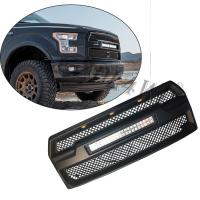 China Raptor Style Auto Front Grill Mesh with 120w LED Bar For Ford F150 2015-2017 for sale