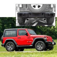 China Steel 4x4 Offload Car Parts Jeep Wrangler Jl 2018+ Rear Bumper Guard for sale