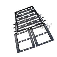 China Black Steel Roof Rack For Jeep Wrangler Jl Roof / Luggage Bar Carrier Roof Rack for sale