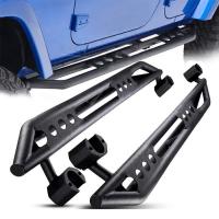 China Durable 4x4 Body Kits , 2019 Wrangler JL 4 Doors Matted Dropped Side Step Bar Running Boards for sale