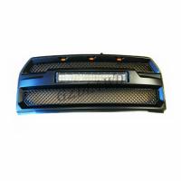 China Black Front Grill Mesh With LED Light Bar 15 17 F150 Raptor Accessories for sale