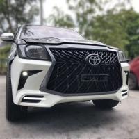 China Black 4x4 Body Kits For Toyota Hilux Vigo Upgrade To Lexus Lx570 for sale