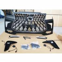 China Black 4x4 Body Kits For Toyota Hilux Vigo Upgrade To Lexus Lx570 for sale