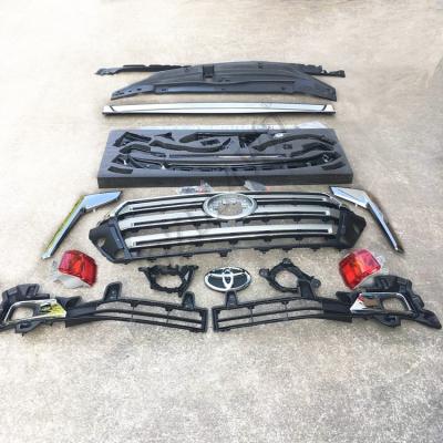 China Chrome 4x4 Body Kits Facelift For Toyota Land Cruiser Prado 200 Series 2016 2018 FJ200 for sale