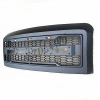 China Easy To Install Front Grill Mesh For Ford Super Duty F250 2008 2010 With Lights / F350 Raptor Grill for sale
