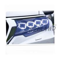 China Offroad Pickup Buggati Style 4x4 Driving Lights / Angel Eye Headlights For Prado FJ150 LC150 for sale