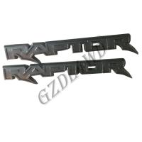 China Genuine Rear Logo Tailgate Car Part Grey Raptor For Ford Ranger Raptor 4x4 2012 - 2019 for sale